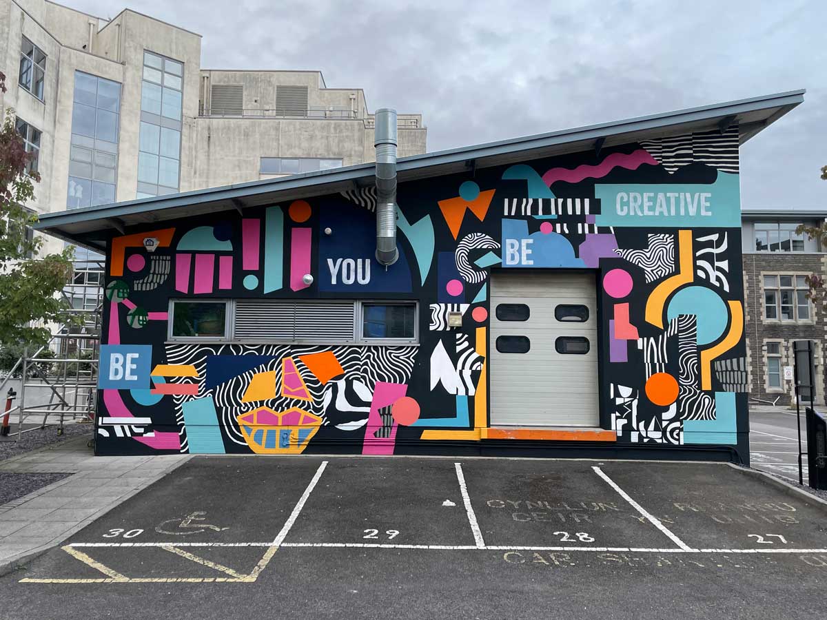 Swansea College of Art Mural - Fresh Creative Co